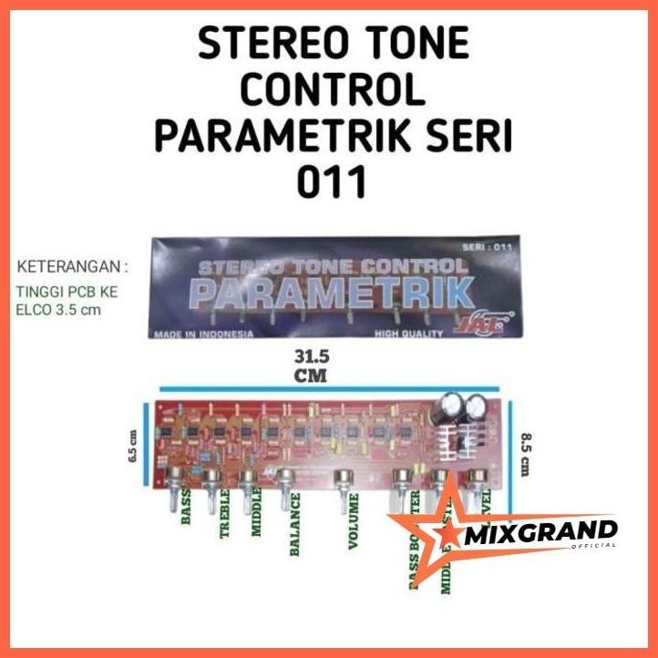 Jual KIT PARAMETRIK PARAMETRIC TONE CONTROL STEREO JAL / Kit Parametrik ...