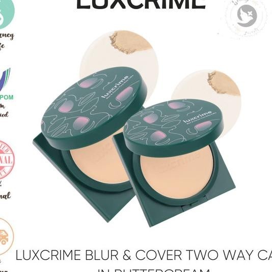 Jual Luxcrime - Blur & Cover Two Way Cake In Opera/Custard/Buttercream ...