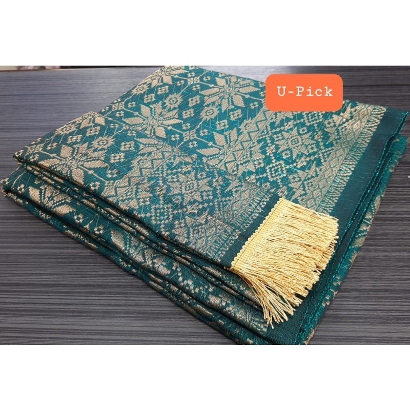 Jual SARUNG SONGKET LILIT BAPAK+SELENDANG BESAR IBU//SONGKET BAPAK TRADISINAL// SONGKET ...