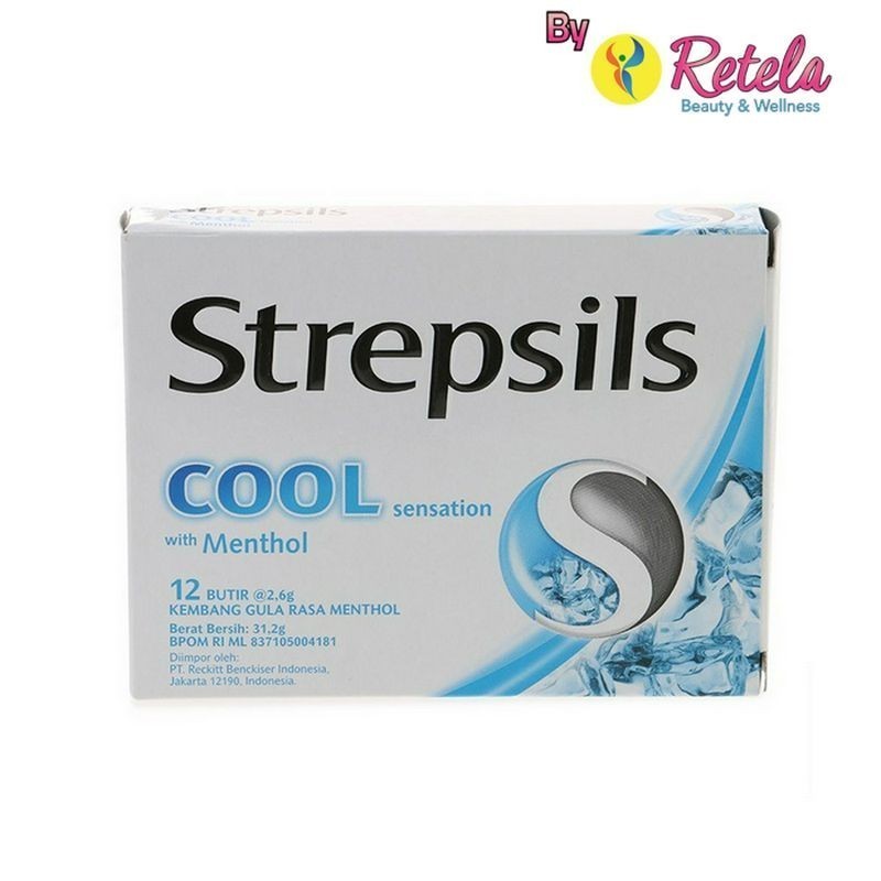 Jual STREPSIL COOL MENTHOL BOX 12 TABLET HISAP | Shopee Indonesia