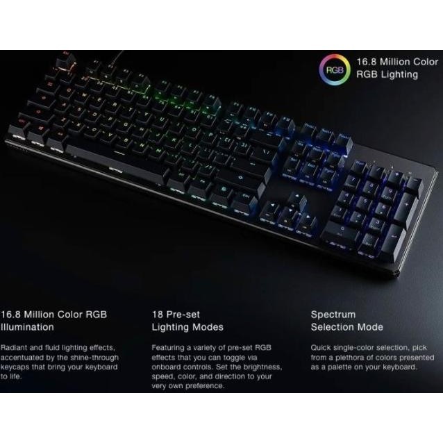 Jual Tecware Phantom Plus 104 Rgb Mechanical Gaming Keyboard | Shopee ...