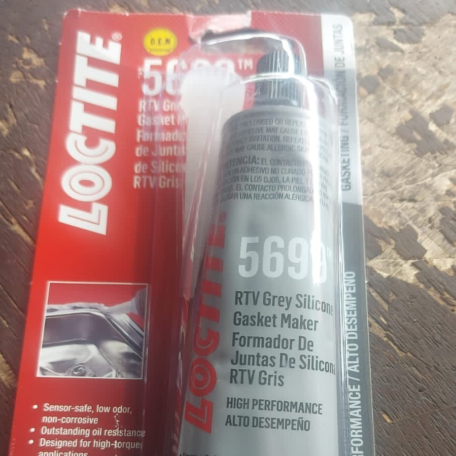 Jual Lem Loctite RTV 5699 Grey (80 ML) - Lem Gasket / Lem Besi | Shopee ...