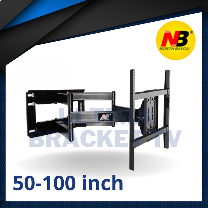 Jual Lin Bracket North Bayou Nbsp5 Extra Large Swivel Tv Wall Mount 50 ...