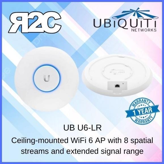 Jual UBIQUITY U6 LR UNIFI LONG RANGE ACCESS POINT ORIGINAL DAN ...