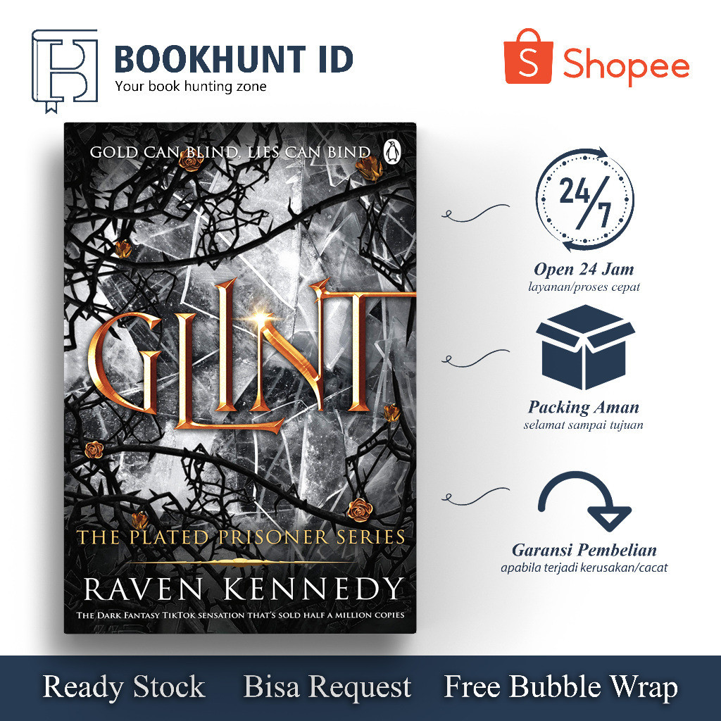 Jual Glint (The Plated Prisoner, #2) by Raven Kennedy (English ...