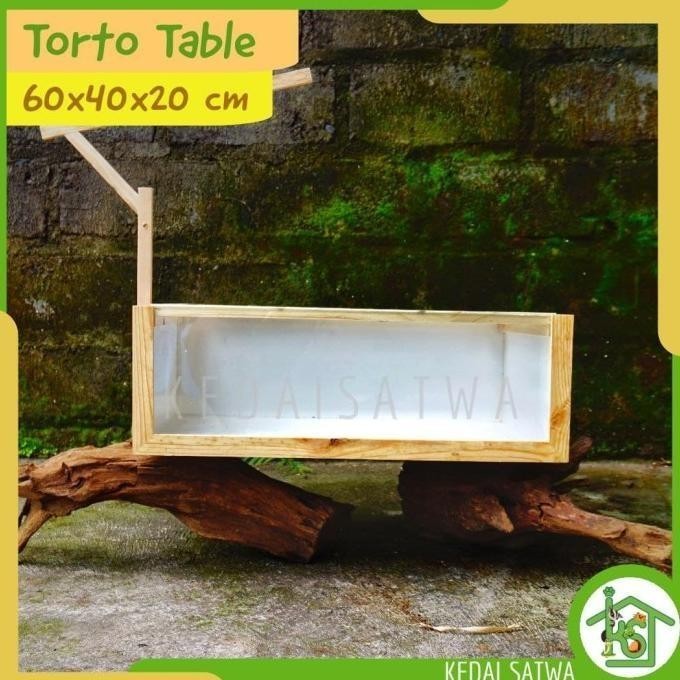 Jual TORTOTABLE KANDANG KURA | TERRARIUM KAYU | UNTK LANDAK MINI | KURA ...