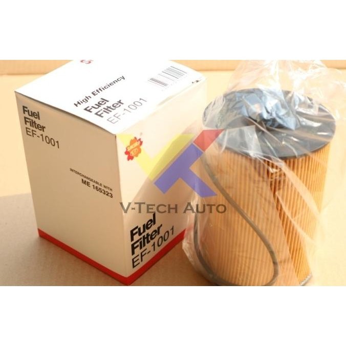 Jual Fuel Filter Solar Sakura Mitsubishi 8M22 8Dc11 Me165323 Ef-1001 ...