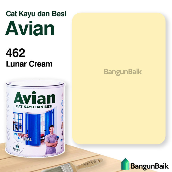 Jual Produk Avian 462 Lunar Cream / Cat Minyak Kayu & Besi | Shopee ...