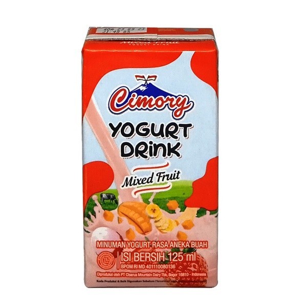 Jual S58518 YOGURT DRINK CIMORY MIXED FRUIT 125ML KOTAK MAJU BERSAMA (20250503) | Shopee Indonesia