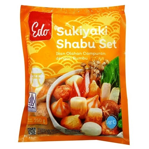 Jual S12517 SANGWO SEAFOOD EDO SUKIYAKI SHABU SET 250R MAJU BERSAMA ...