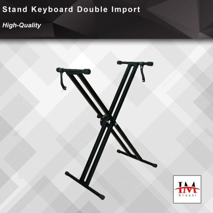 Jual Stand Keyboard Double - Model Xstand (Import) | Shopee Indonesia