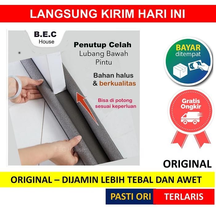 Jual Busa Penutup Celah Pintu Kamar Rumah Tutup Bawah Lubang Jendela ...