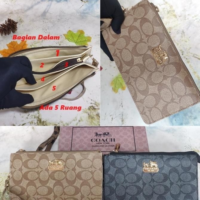 Jual DOMPET POUCH COACH IMPORT / TAS TANGAN POACH WITH BOX | Shopee ...