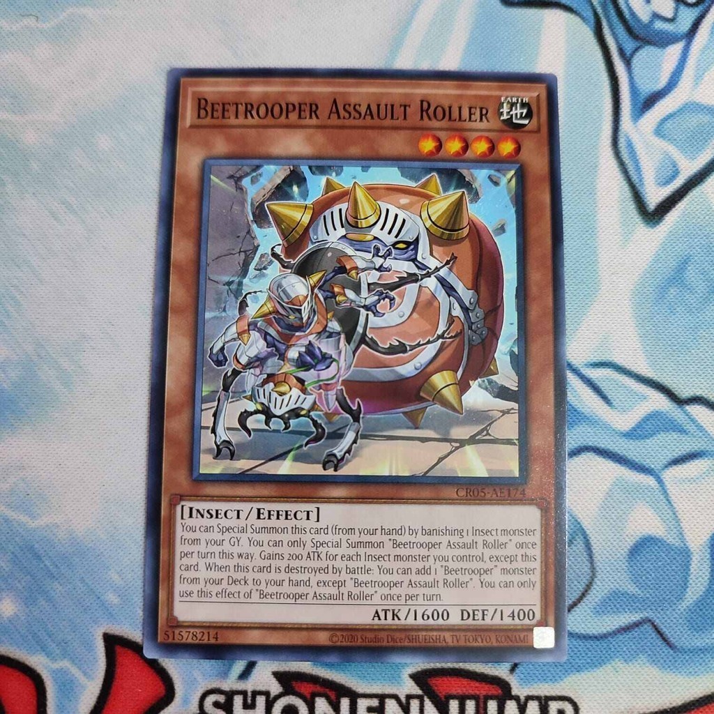 Jual yugioh AE beetrooper assault roller CR05-AE174 C original | Shopee Indonesia