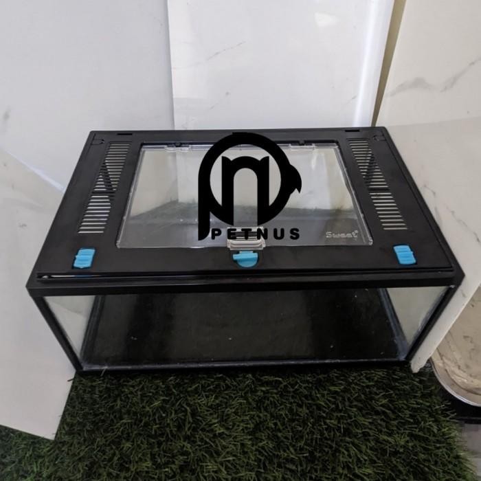 Jual AQUARIUM NIKITA PENDEK L + TUTUP - AQUARIUM/TERRARIUM REPTIL/HAMSTER/IKAN KOKOH DAN MURAH ...