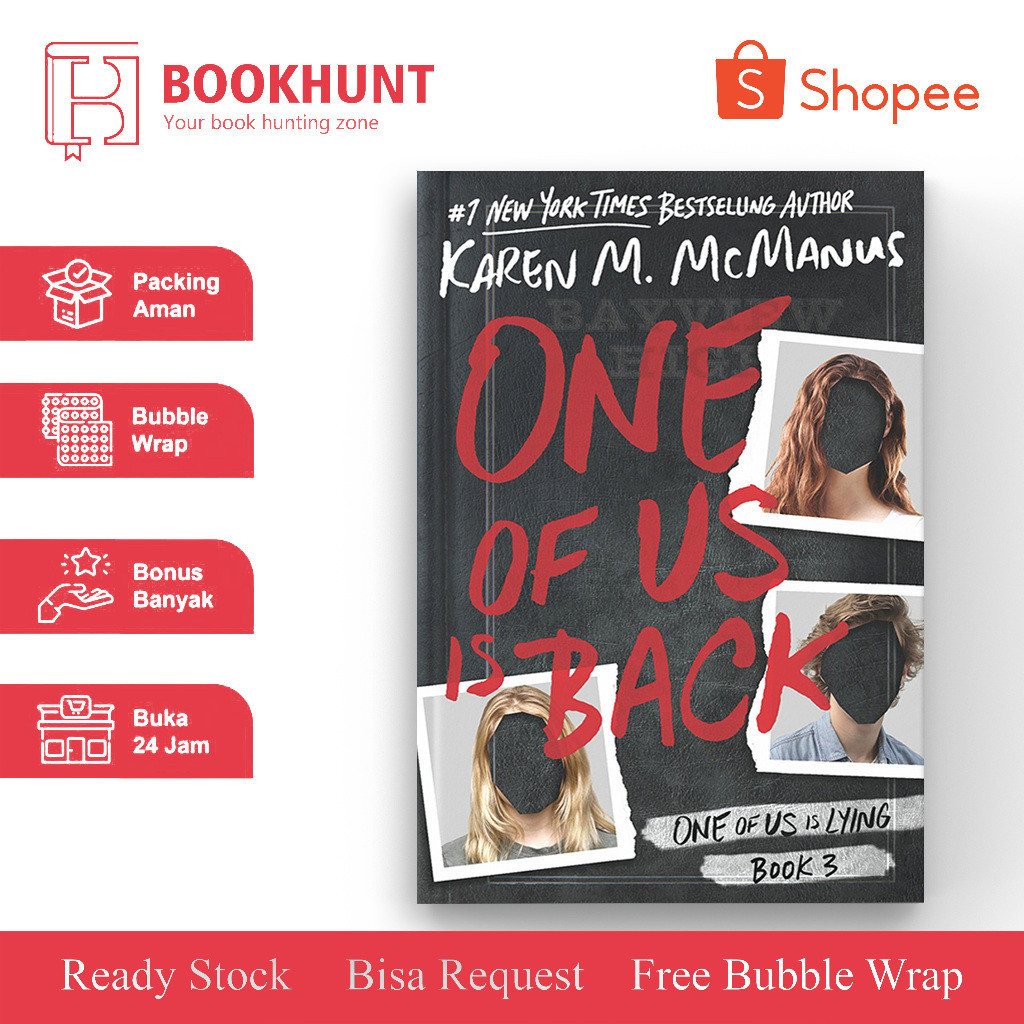 Jual One of Us Is Back (One of Us Is Lying, #3) by Karen M. McManus ...