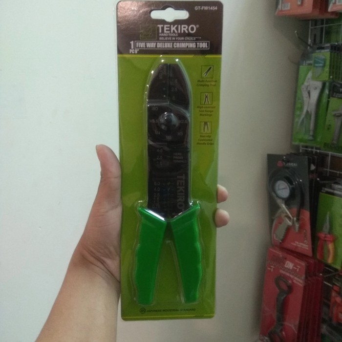 Jual Produk Tang crimping 9" tekiro /tang kupas kabel dan press skun ...