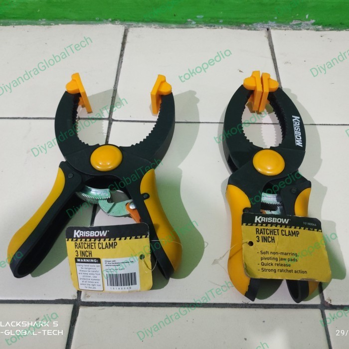 Jual Produk Rachet Clamp 3" Krisbow | Shopee Indonesia