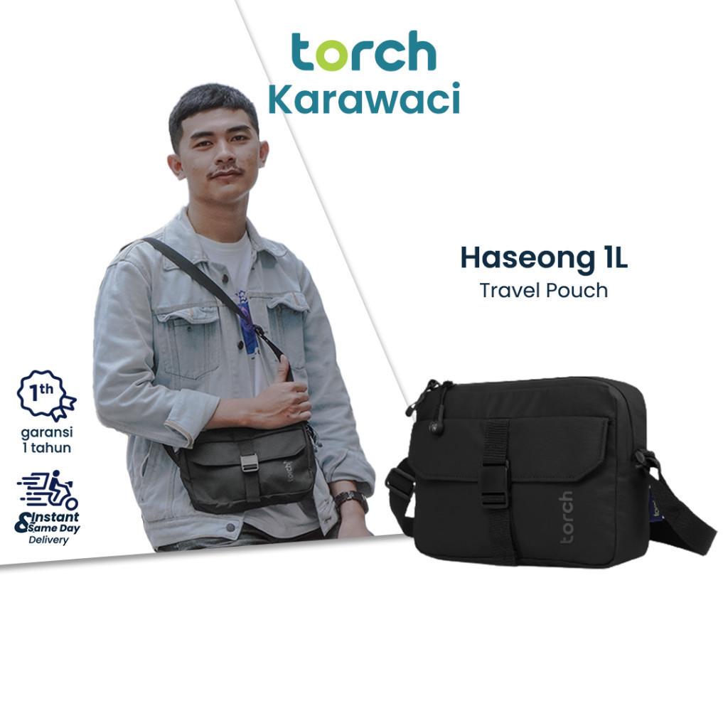 Jual TORCH Haseong 1 Liter Tas Selempang Haji Pria Wanita Anti Air ...