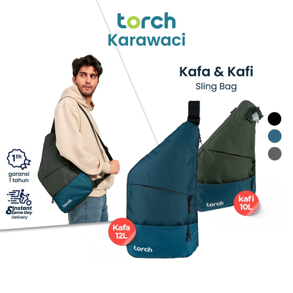 Jual TORCH Kafa Crossbody Ipad 12 inch Anti Air | Shopee Indonesia