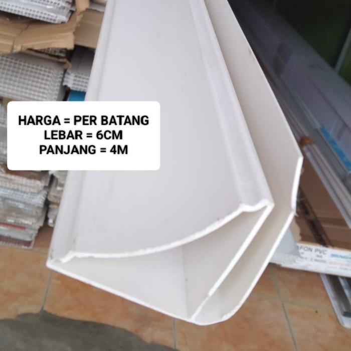 Jual LIST TEMBOK PVC-LIST PINGGIR PVC-LIST PROFIL PVC | Shopee Indonesia