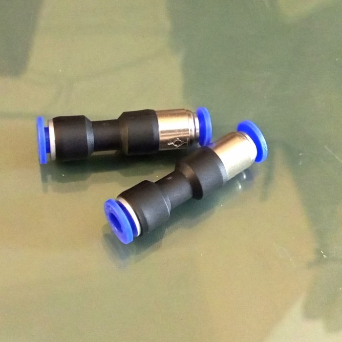 Jual PNEUMATIC CHECK VALVE 8MM X 8MM ONE WAY VALVE SATU ARAH TUBING 8MM ...