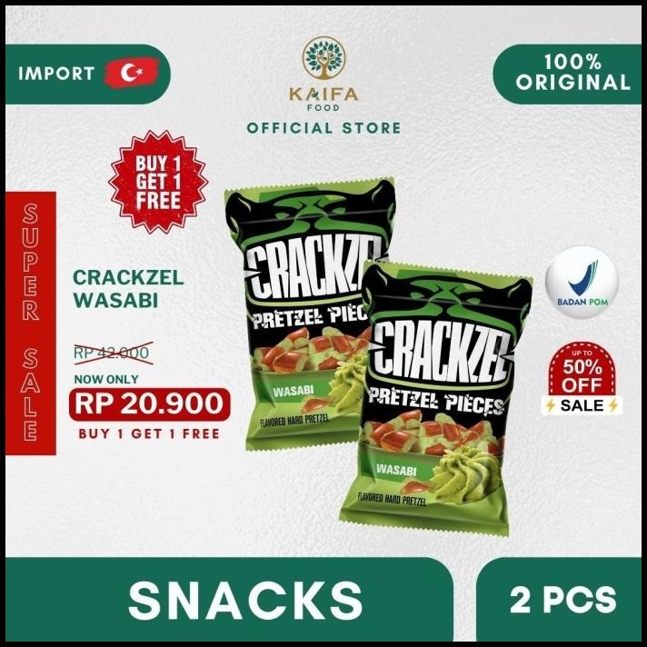 Jual Venus Crackzel Pretzel Pieces - Snack Potongan Pretzel Khas Turki ...
