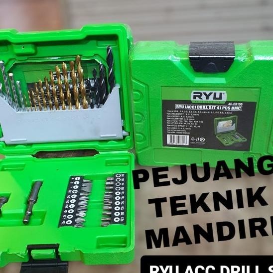 Jual Ryu Mata Bor Set Besi Kayu Beton 41 Pcs / Matabor Set Ryu 41Pcs ...