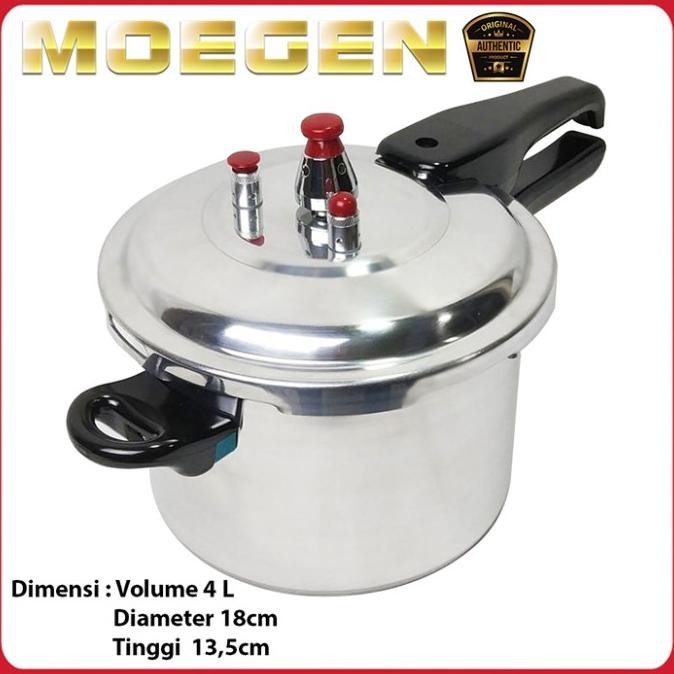 Jual MOEGEN PANCI PRESTO 4 LITER PELUNAK DAGING PRESTO ORIGINAL SERBAGUNA | Shopee Indonesia