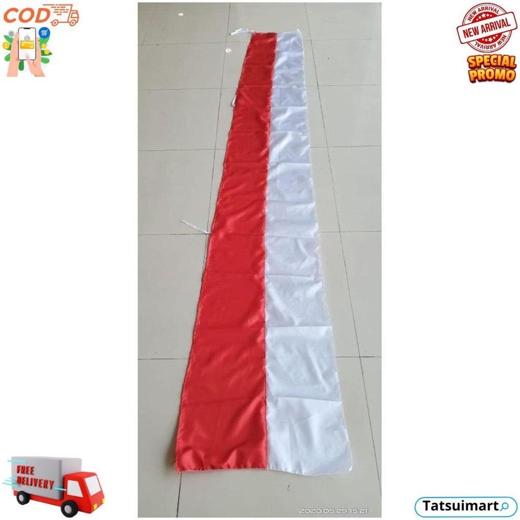 Jual Umbul Umbul Merah Putih / Layur Merah Putih / Resplang Merah Putih ( Kotak Panjang ) C Sale ...