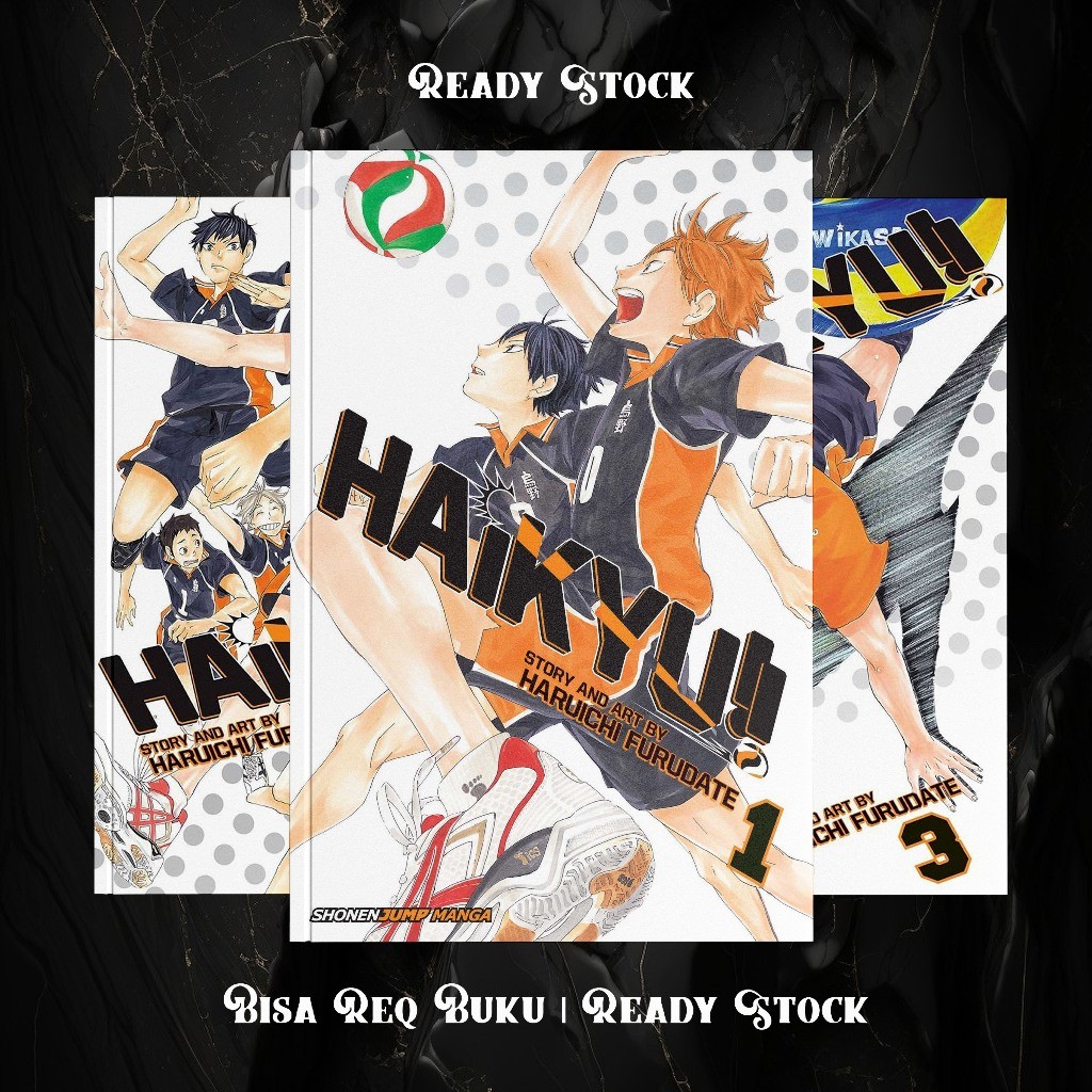 Jual Komik Manga Haikyuu!! Vol. 1-45 by Haruichi Furudate Bahasa ...