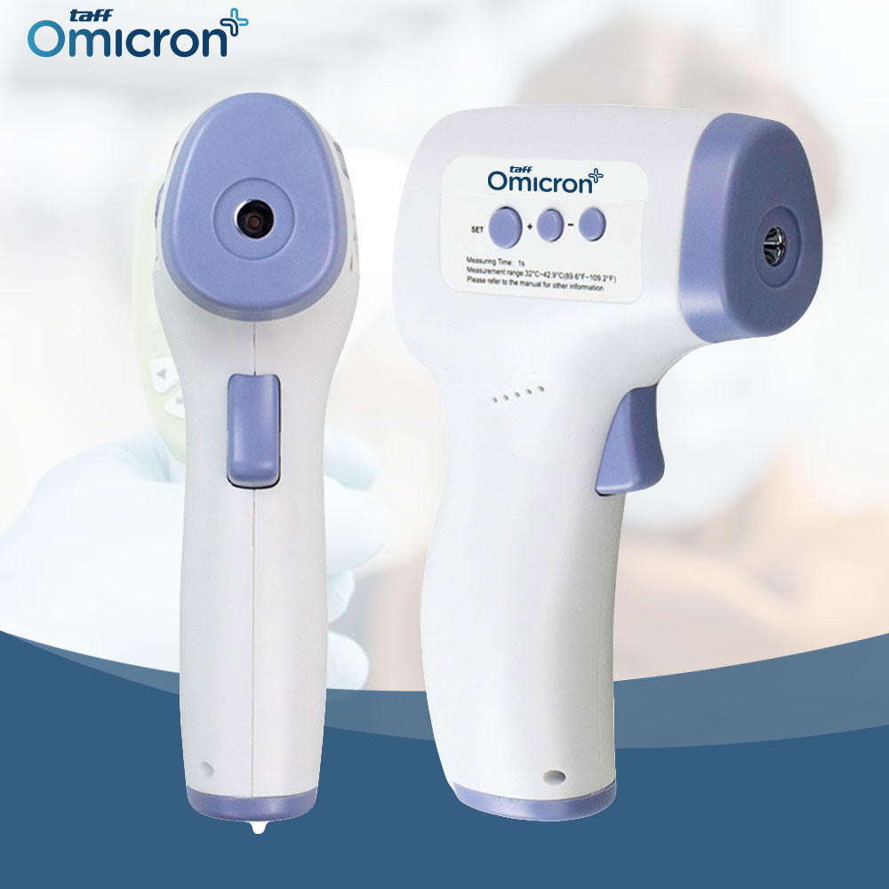 Jual Termometer Tembak Suhu Badan Infrared Thermogun Thermometer ...
