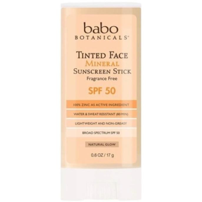 Jual Babo Botanicals Tinted Moisturizing Face Mineral Stick Sunscreen ...