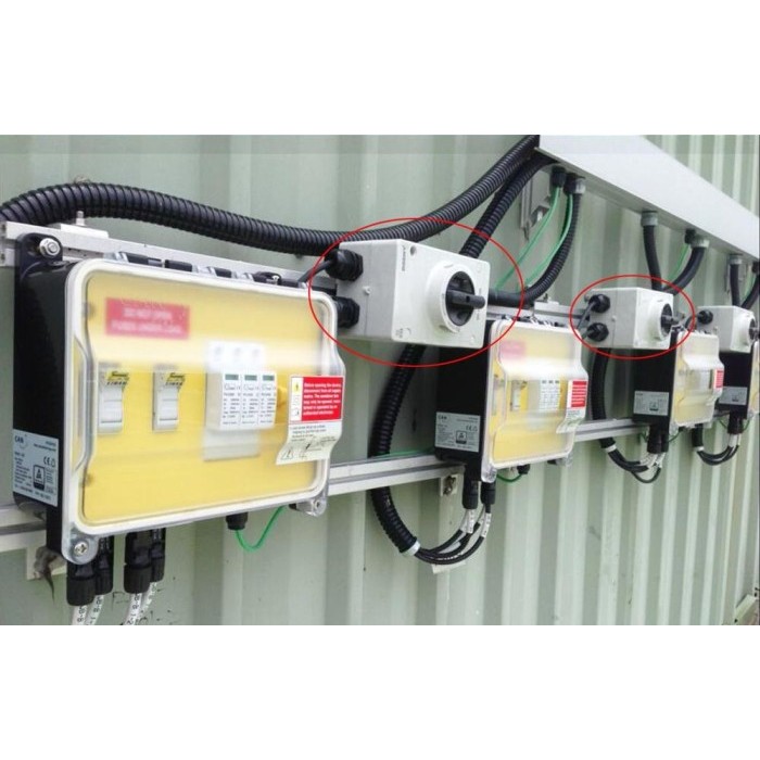 Jual IP66 SISO-32 PV ARRAY DC ISOLATOR 1000V 32A ON OFF SWITCH SOLAR ...