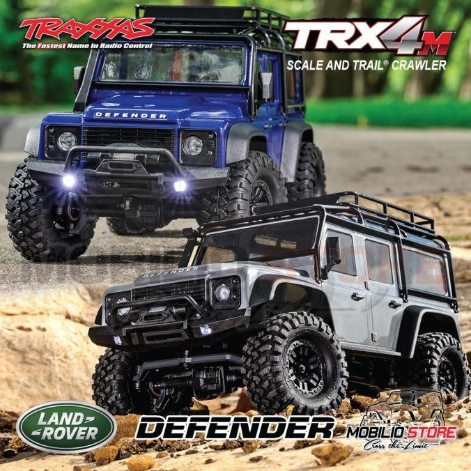 Jual Traxxas TRX-4M 1/18 Electric Mini Crawler w/Land Rover Defender ...
