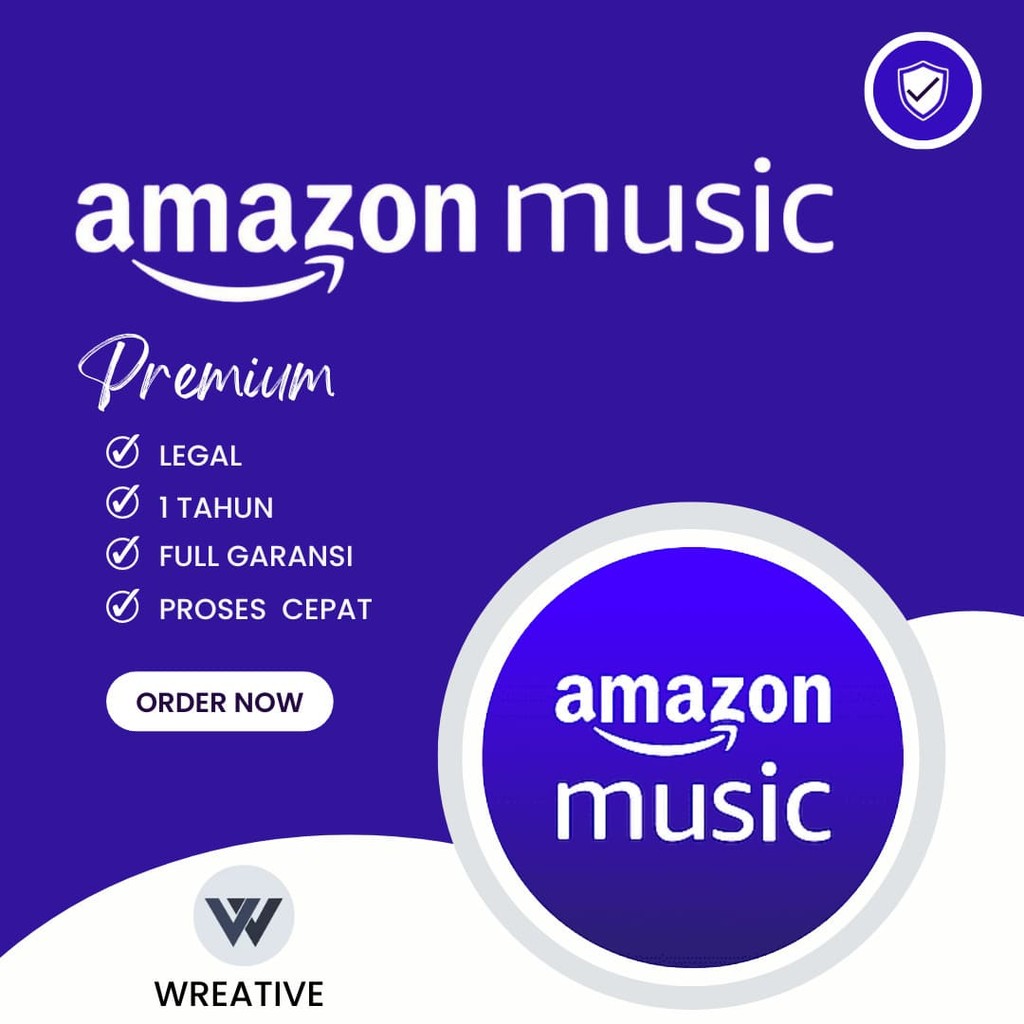 Jual Amazon Music Premium 1 Tahun Full Garansi (Proses Tercepat Buka 24 Jam) | Shopee Indonesia