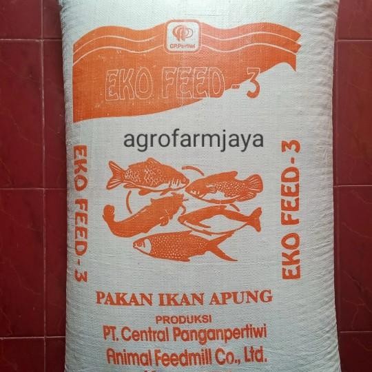 Jual Pelet Ikan Eko Feed-3 Untuk Ikan Mas,Lele,Gurame,Bandeng 30 Kg ...