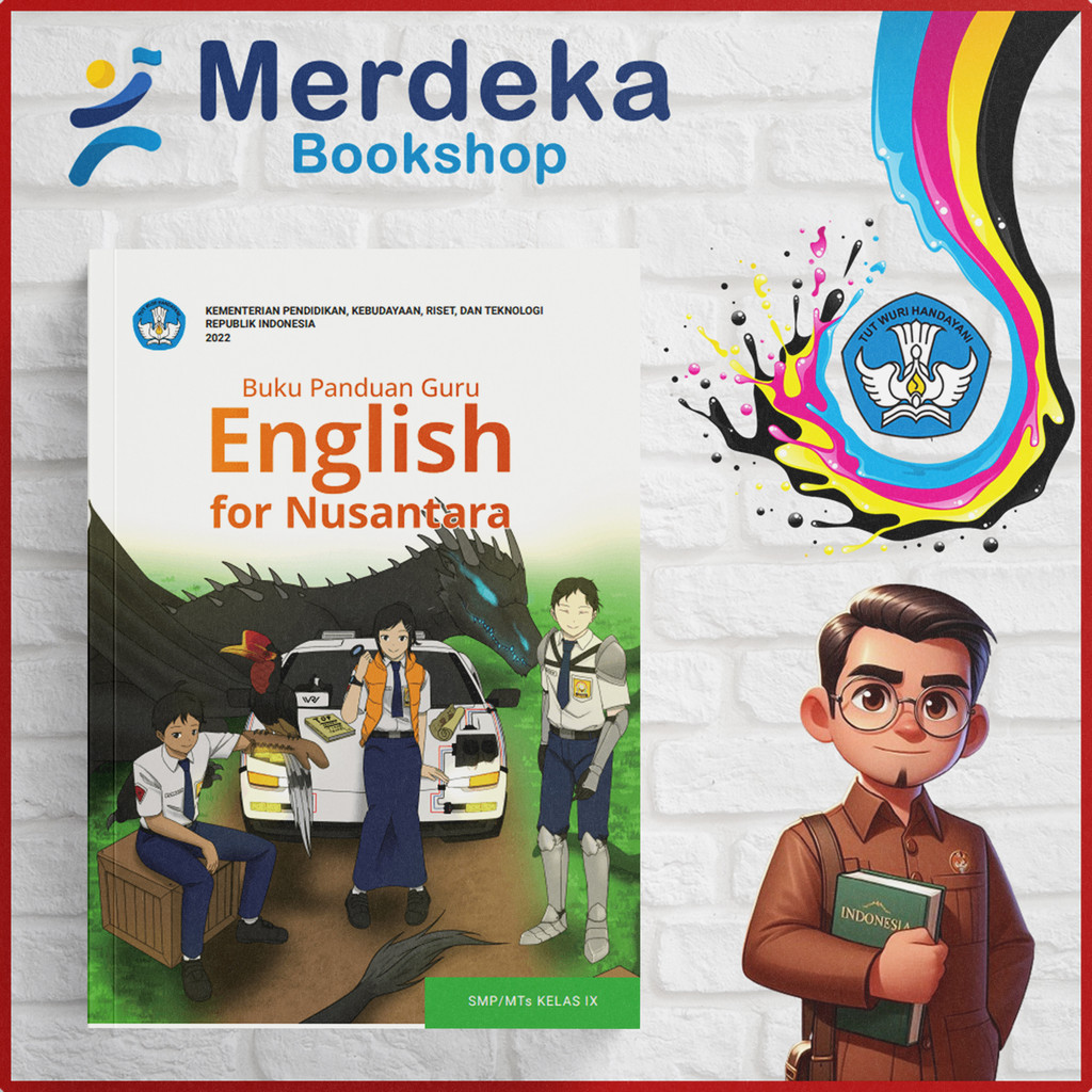 Jual Buku Panduan Guru Bahasa Inggris : English for Nusantara SMP/MTs Kelas 9 K. Merdeka ...