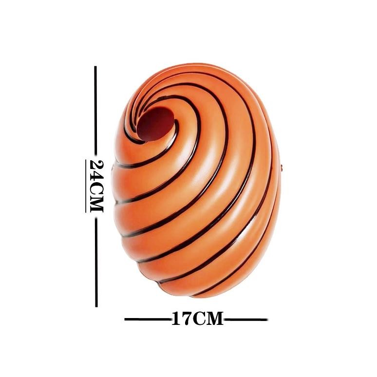 Jual CR - Mask Obito Orange Tobi Obito Uchiha Naruto Cosplay Anime ...