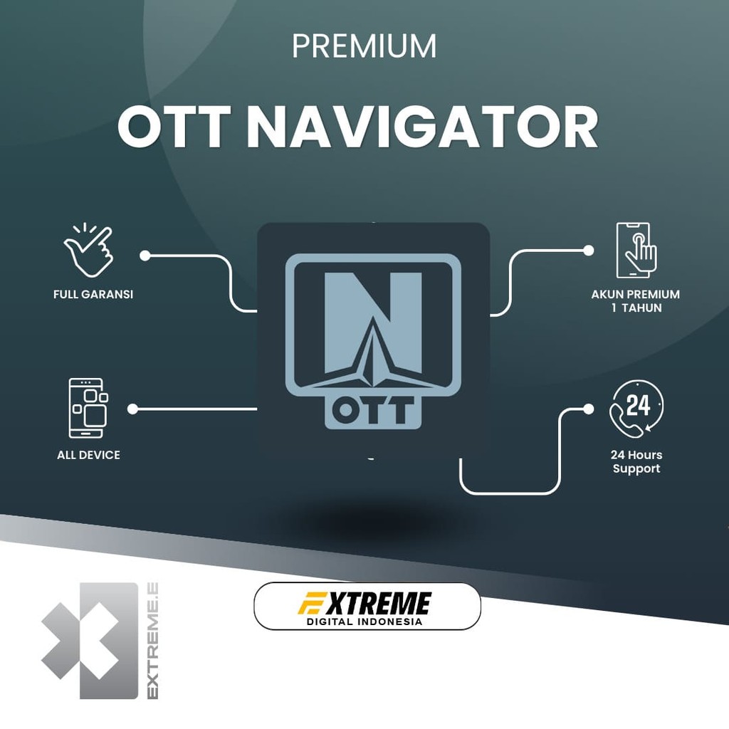 Jual OTT Navigator Premium 1 Tahun Resmi Bergaransi (Proses Instant ...