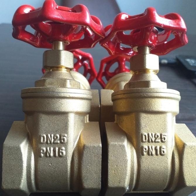 Jual gate valve 1 inch stop kran | Shopee Indonesia