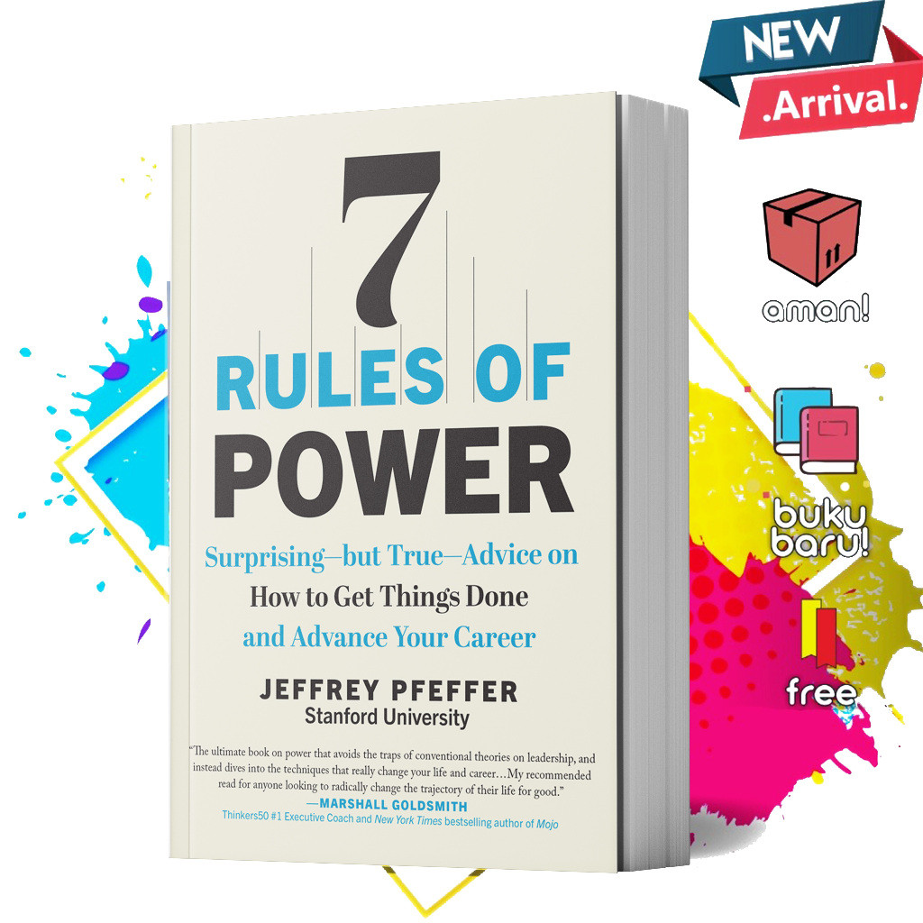 Jual 7 Rules of Power by Jeffrey Pfeffer (English) | Shopee Indonesia