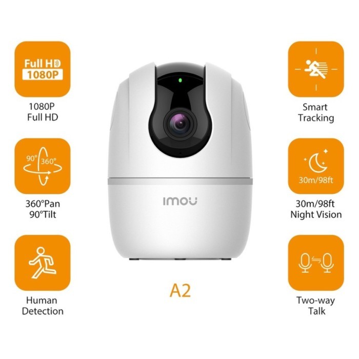 Jual New!!! Imou Ranger 2 2C 2C-D A1 Ranger 2 4MP Turret CCTV WIFI ...