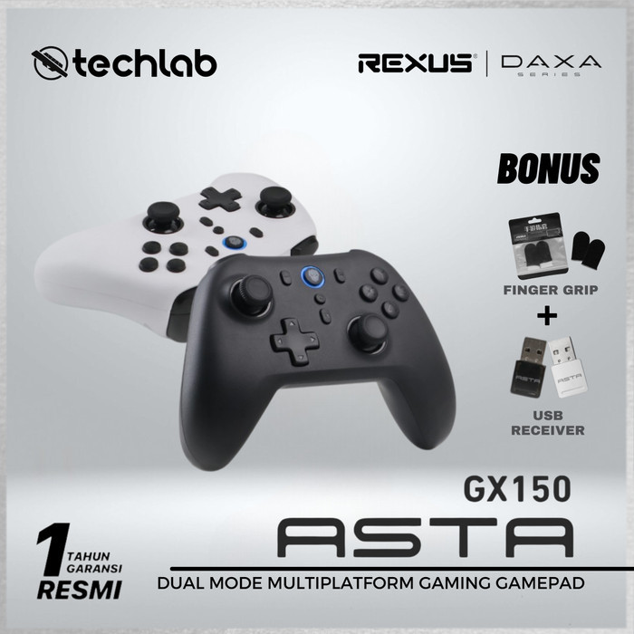 Jual Terhemat Rexus Asta Gx150 / Gx-150 Gaming Joystick Controller With ...