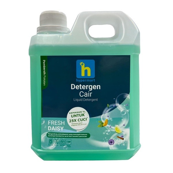 Jual HYPERMART DETERGEN CAIR 1000 ML FRESH DAISY | Shopee Indonesia