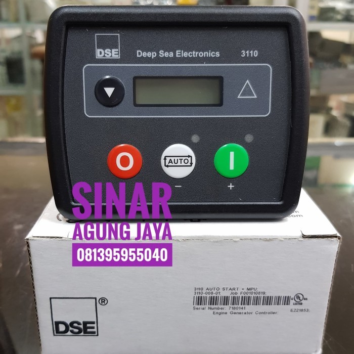 Jual Ready MODUL AUTOSTART GENSET DEEPSEA 3110 MODUL DEEP SEA DSE3110 ...