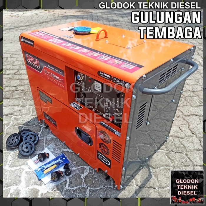 Jual Tersedia Genset Silent Diesel 4500 Watt 5000 W Max Generator ...