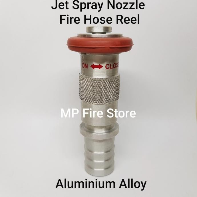 Jual FIRE JET SPRAY NOZZLE 1 " HOSE REEL VARIABLE PEMADAM ALUMINIUM HYDRANT | Shopee Indonesia