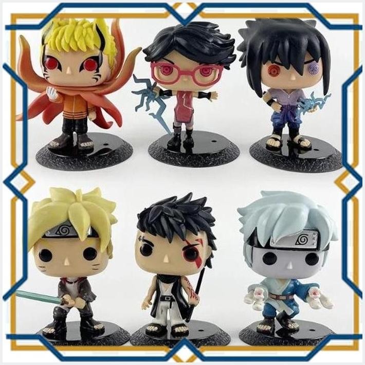 Jual [MAS] ACTION FIGURE FUNKO POP NARUTO SASUKE BORUTO MITSUKI SARADA ...