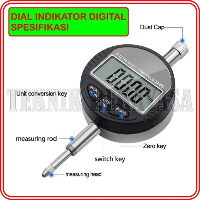 Jual Ready!!! DIAL INDICATOR DIGITAL / DIAL INDIKATOR DIGITAL / DIAL ...